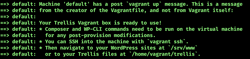 Unable to provision a pre-existing project - trellis - Roots Discourse